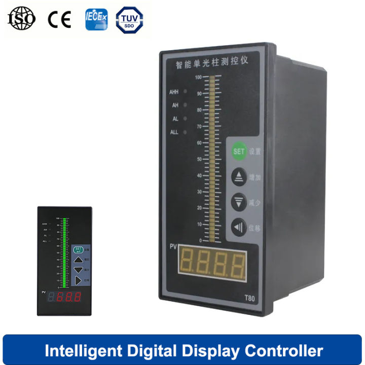 Intelligent Light Column Meter Fire Liquid Water Level Single Loop Control Instrument Pressure ...