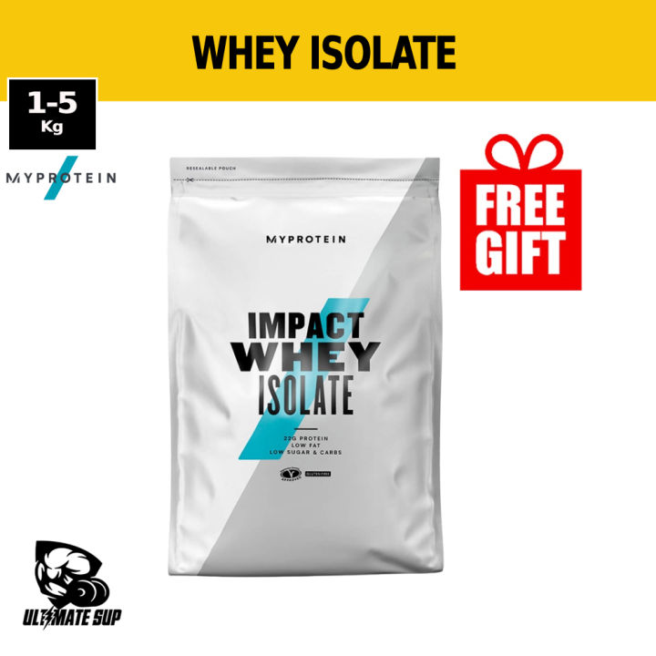 Myprotein Impact Whey Isolate Powder, Purest Whey Protein Shake to Build Muscle, 1kg(40sers) - 2 ...