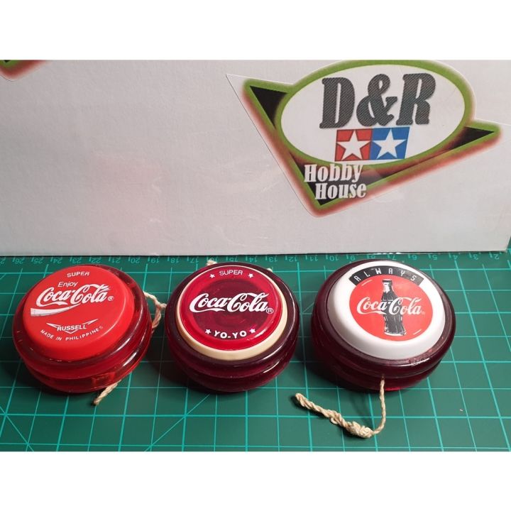 Pinoy Classis Toys Original Russell Yoyo Coca-Cola Collections Set 1 ...