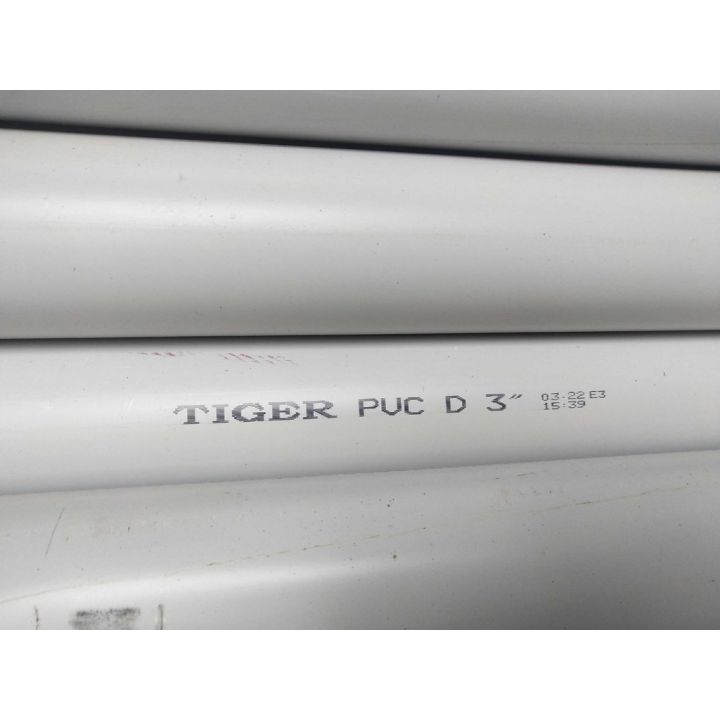 Pipa PVC Tiger 3" D Inch AW per 1 Meter Pipa Paralon murah | Lazada ...