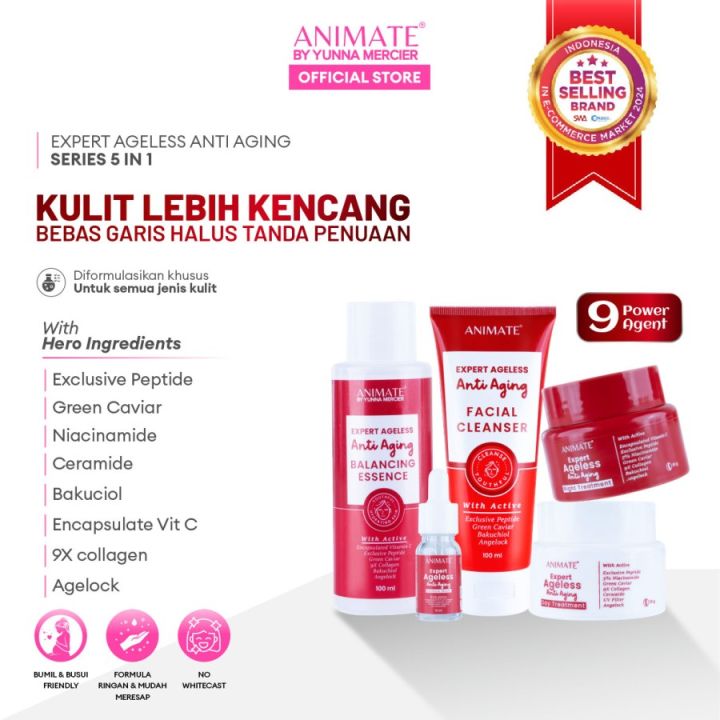 Animate Expert Ageless Anti Aging 5in1 Series | ANIMATE 5IN1 ANTI AGING ...
