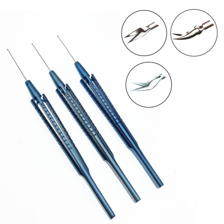 Ophthalmic Capsulorhexis Scissors 23G Intraocular Scissors Eye ...