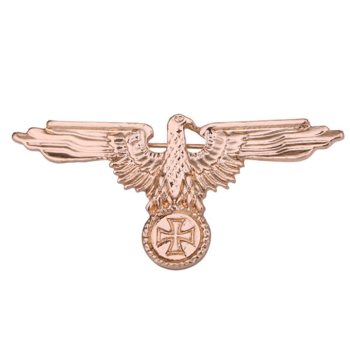 [minnan] WWII WW2 German Military Cross Eagle Pin Cap Badge Jewelry ...