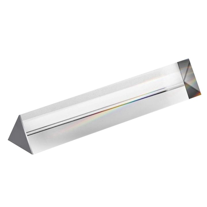Optical Equilateral Rainbow Triangular Prism Glass Physics Experiment ...