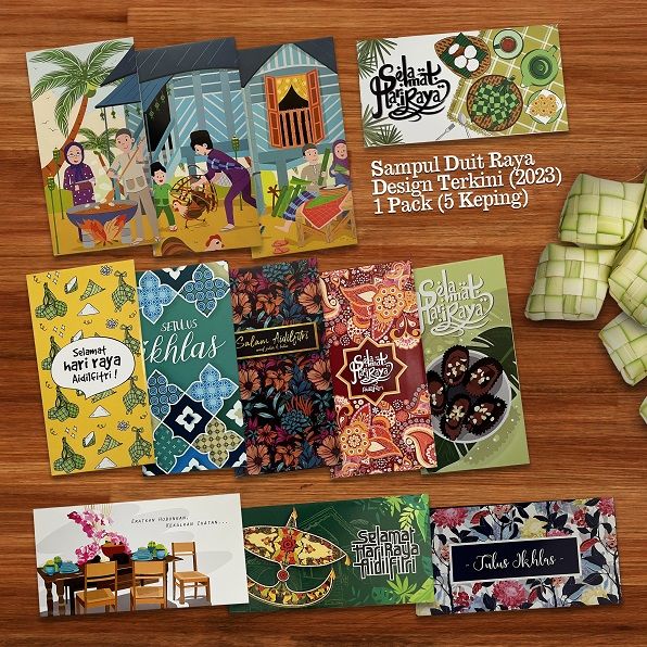 [HARI RAYA SALES] Ready Stock Sampul Duit Raya Edisi 2023 / Design ...
