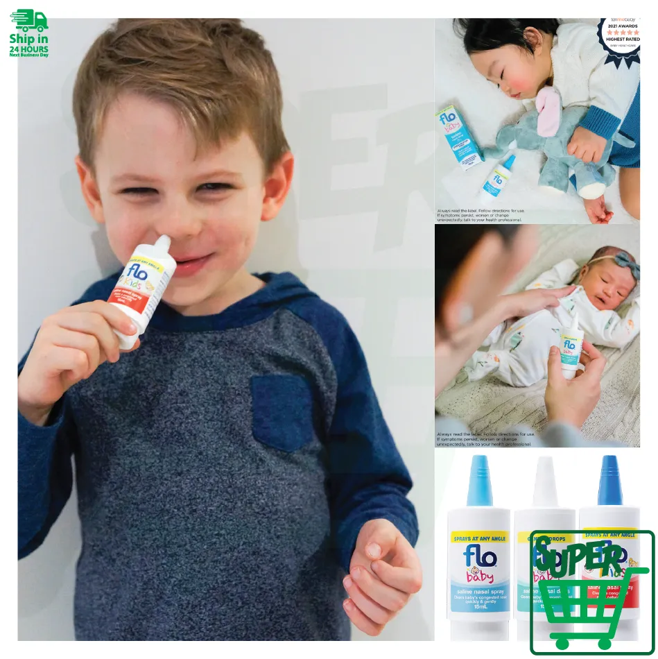 ENT Flo Baby Flo Kids Nasal Spray Drops 15 ML | Lazada