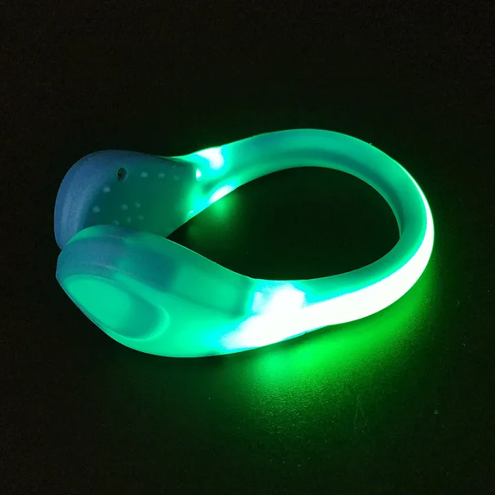 LED Glowing Shoe Clips Nighttime Running Shoes with Clip Lights for ...