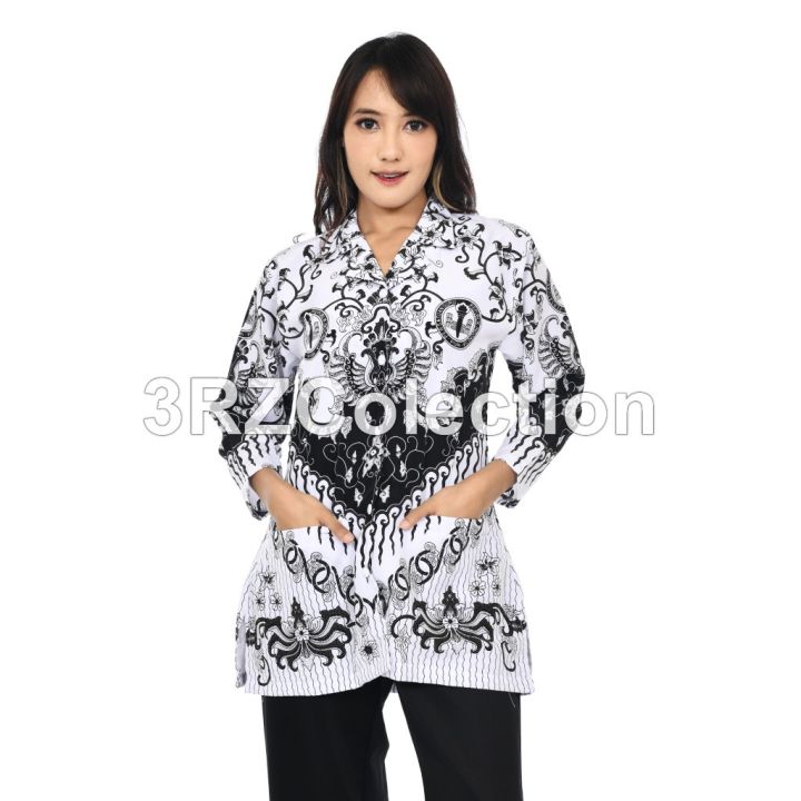 Batik PGRI Eksklusif - Seragam Resmi Guru Pendidikan - Elegan & Nyaman ...