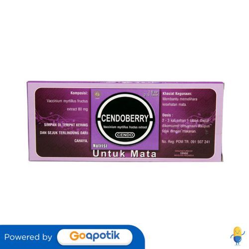 Cendo Berry Strip 10 Tablet | Lazada Indonesia