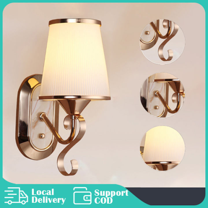 E27 Lampu dinding bilik tidur Wall Lighting Indoor Lampu dinding ruang ...