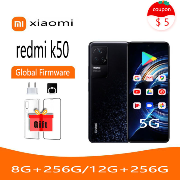 Xiaomi Redmi K50 K50 Pro 5G Smartphone 95% New Dimensity 8100 Octa Core 5500mAh Battery 67W Fast ...