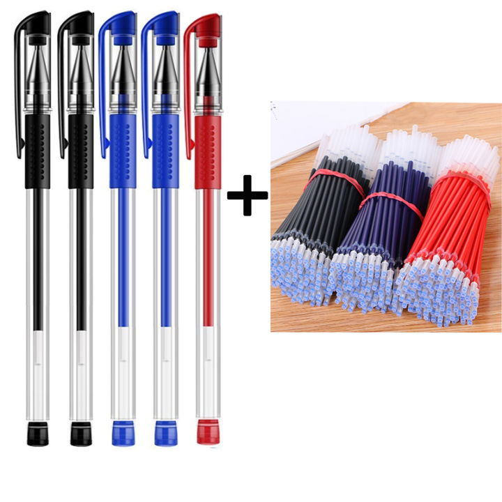 5 pen + 20 refill ballpen set stylus pen Gel pen set Ballpen with ...