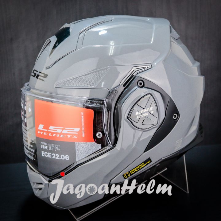 LS2 HELM FF901 ADVANT X SOLID | NARDO GREY | MODULAR | Lazada Indonesia