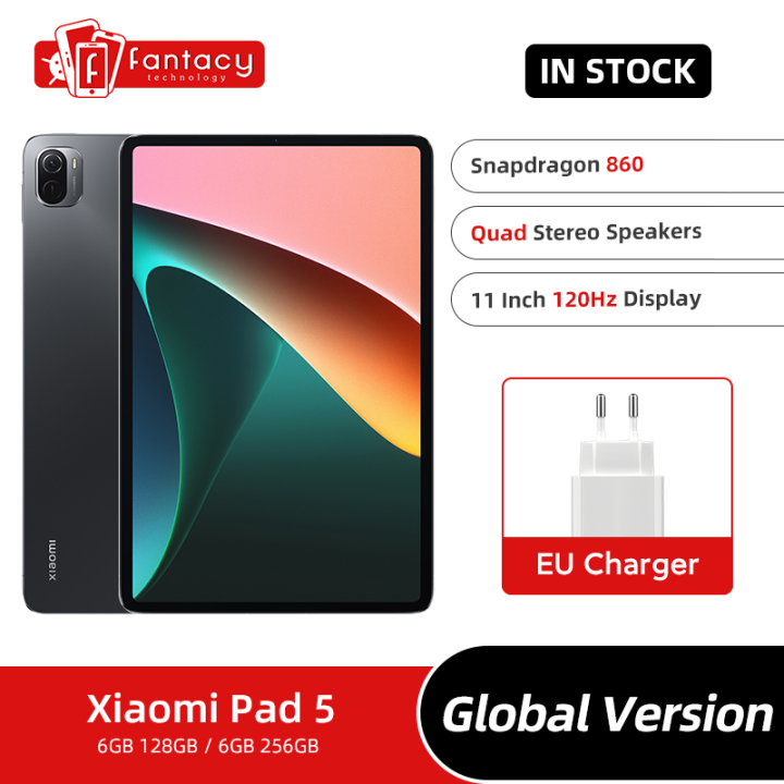 Xiaomi Mi Pad 5 Tablet Snapdragon 860 11inch 120Hz Display 4 Stereo ...