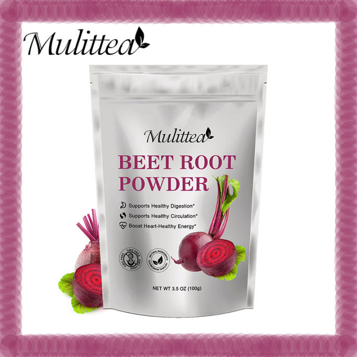 Mulittea Beetroot Powder Organic Lower Blood Pressure Beetroot Drinks ...
