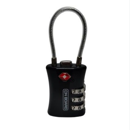 ONBOARD TSA LOCK WIRE - BLACK | Lazada PH