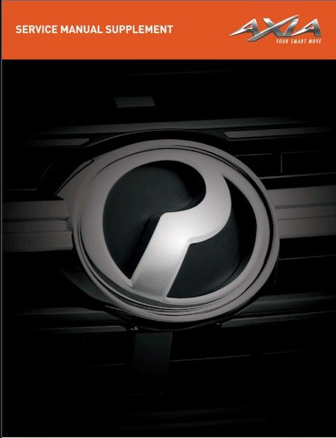 Perodua Axia A300 2023 Factory Workshop Repair Manual | Lazada