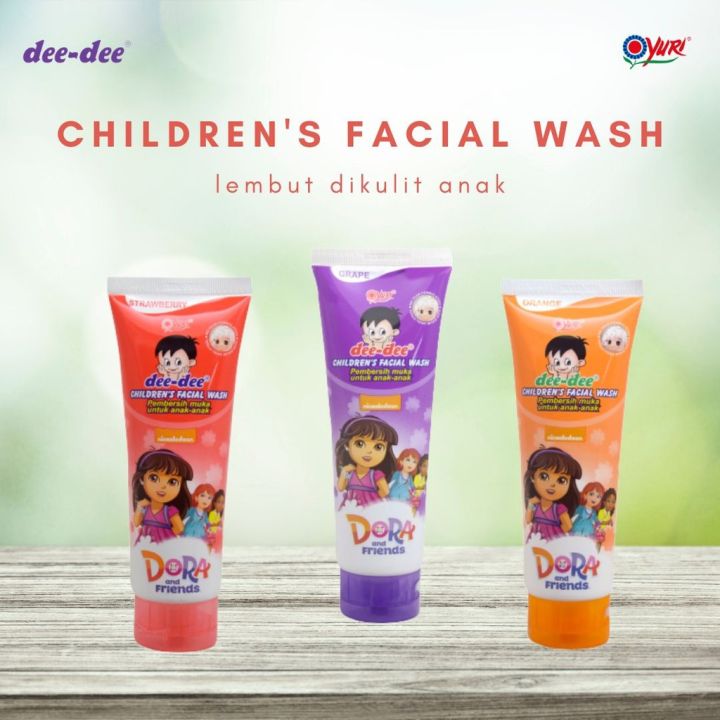 Dee Dee Children Facial Wash 50 / 100 gr - Deedee Yuri Kids Sabun Cuci ...