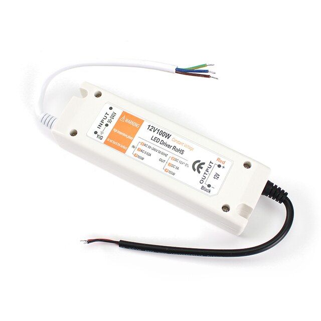 Led Lighting Transformer Ac Dc 220v 110v To 12v 18w 28w 48w 36w 72w ...