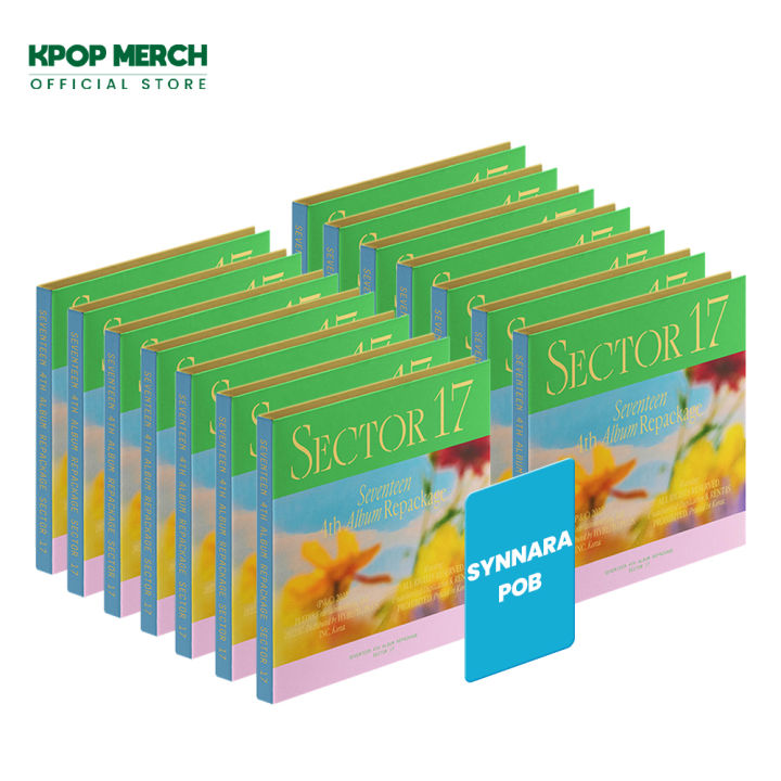 [+Synnara gift] SEVENTEEN - 4th Repackage Album [ Sector 17 ] compact ...