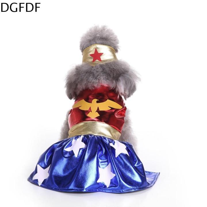 DGFDF สีสันสดใส ชุดฮาโลวีนสำหรับสุนัข ระบายอากาศได้ระบายอากาศ ...