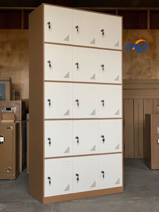 15 doors steel lockers/staff lockers/safe lockers/lockers/storage ...