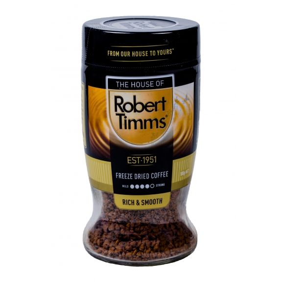 Robert Timms Premium Freeze Dried Coffee - Rich & Smooth 200g | Lazada