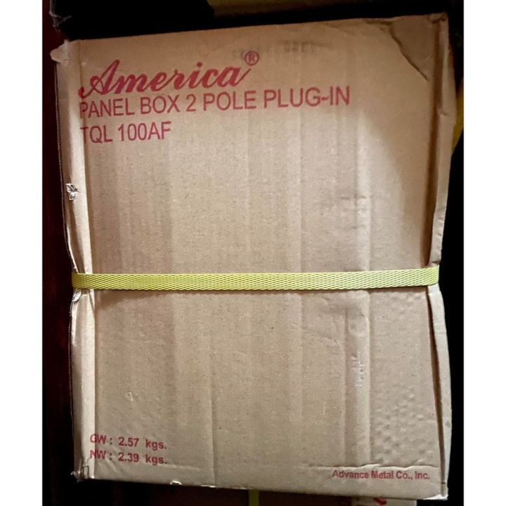 america panel box board plug in circuit breaker enclosure brass ...