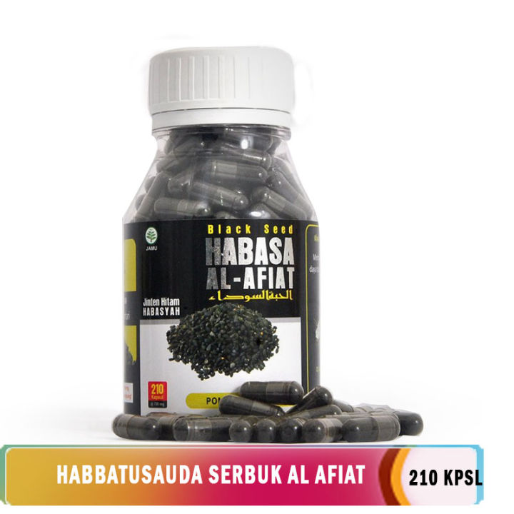 Habbatusauda Serbuk AL AFIAT BLACK SEED AL AFIAT 200 KPSL | Lazada ...