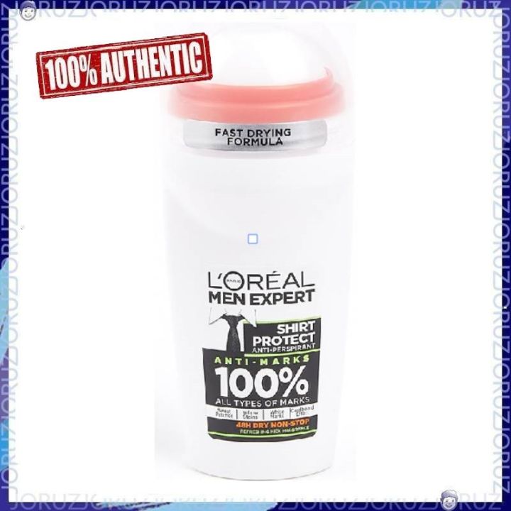 L'Oreal Men Expert Shirt Protect `Anti-Marks 100% Roll On Deodorant ...