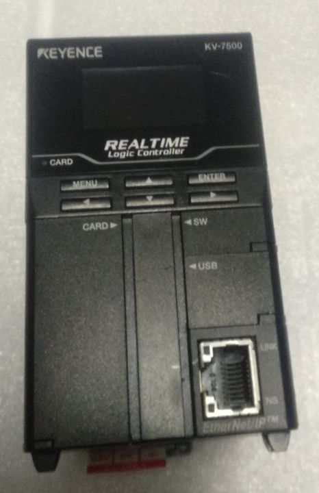 keyence PLC CPU KV-7500 ร้อมพอร์ต EtherNet/IP™ ในตัว MODILE KV-B8RC ...