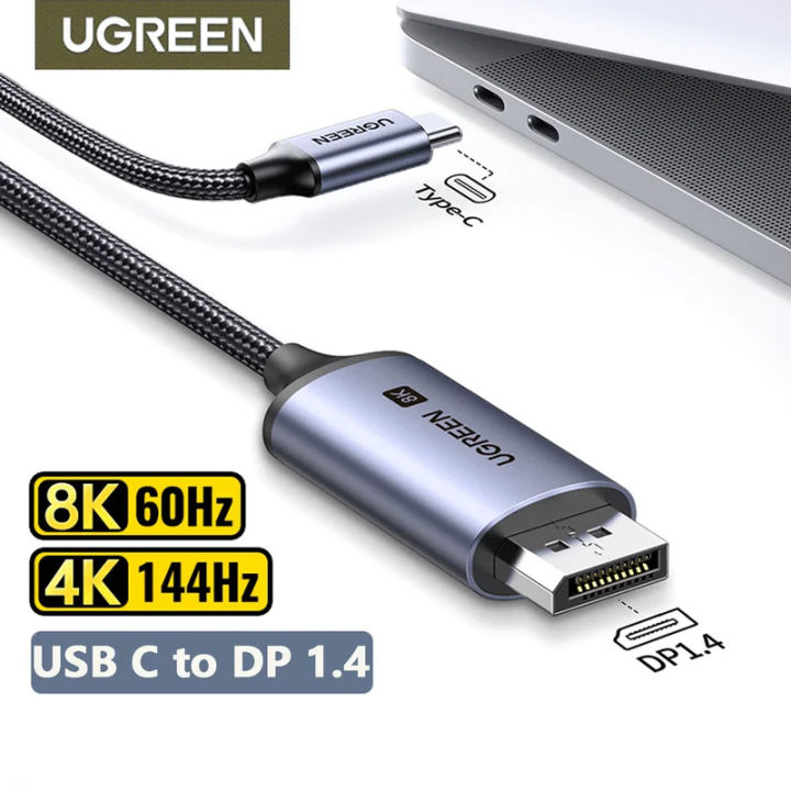 UGREEN USB C to 8K Displayport 1.4 for iPhone 15 Pro iPad Compatible ...