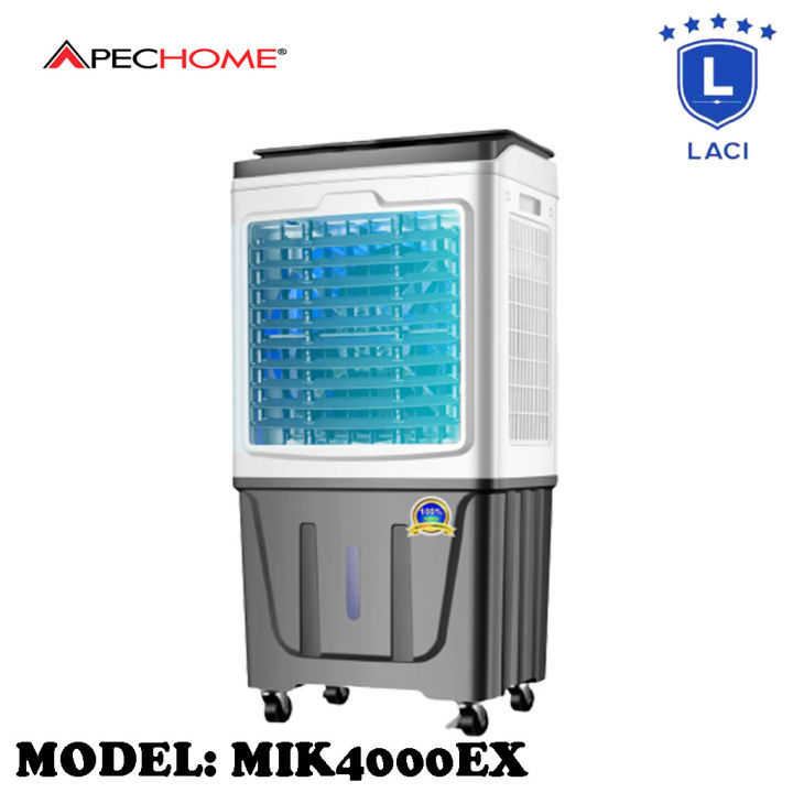 Quạt hơi nước điện tử THÁI LAN APECHOME MIK-4000EX | Có remote điều ...
