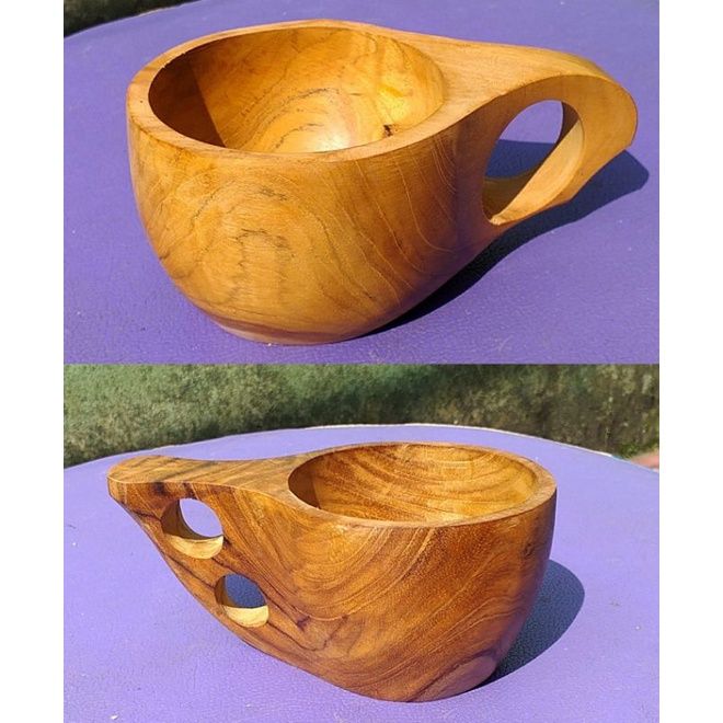 COD Cangkir Kayu Jati - KUKSA GELAS KAYU JATI KOPI TEH HAMPERS SOEVENIR ...