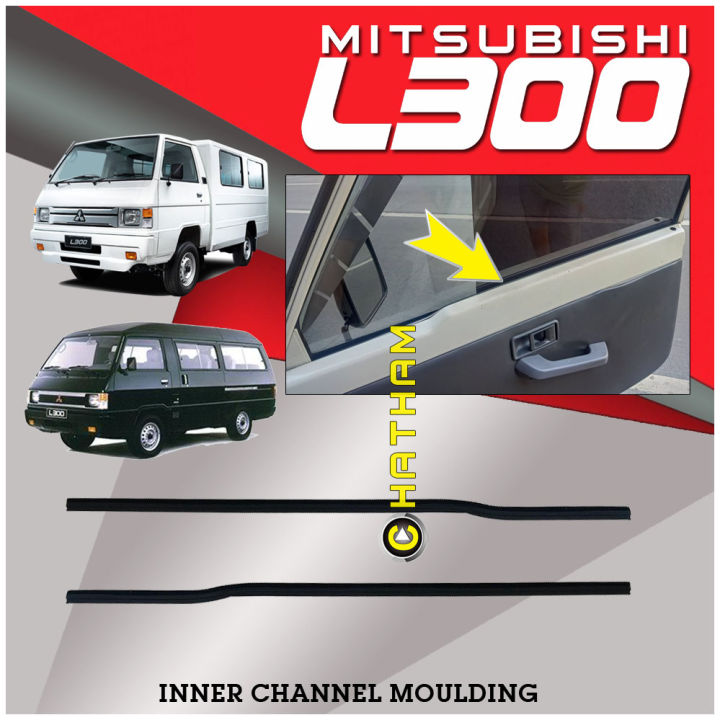Mitsubishi L300 F.B. / Versa Van Inner Window Channel Moulding | Lazada PH