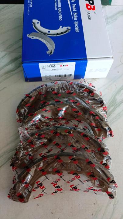 Kampas Rem Belakang Brake Shoe Mitsubishi Mirage LPB 4600A350 | Lazada ...