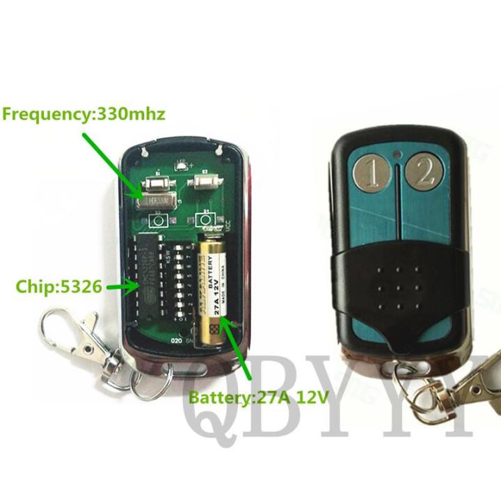 1PCS High Quality 5326 330mhz Autogate Replacement Dip Switch Remote ...