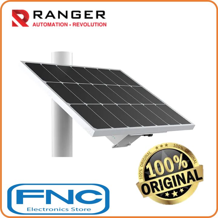 Ranger 60W Monocrystalline Solar Panel Kit With Built-in Rechargeable ...