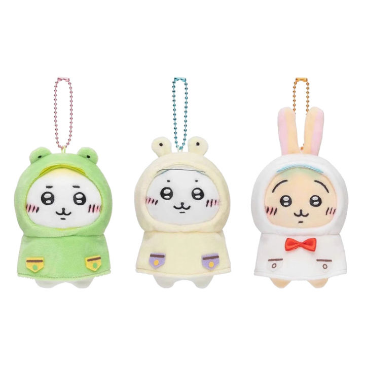 Chiikawa Hachiware Usagi Plush Toys Raincoat Series Chiikawa Plushie ...
