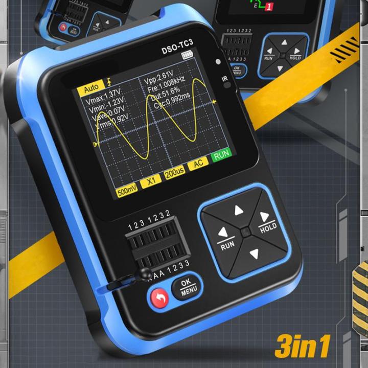 Digital Oscilloscope High Precision 1500mAh Rechargeable Handheld ...