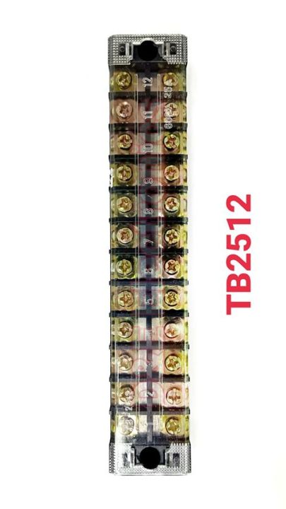 Terminal Block Tb25 เทอร์มินอลบล๊อค 25a 1 ชิ้น ออเดอร์ Th