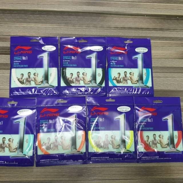 Senar Badminton Lining No 1 Number One No1 REBOUND Original | Lazada ...