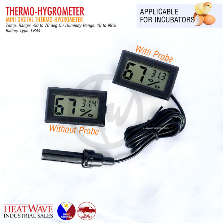 Mini Thermohygrometer with Digital Display | Lazada PH