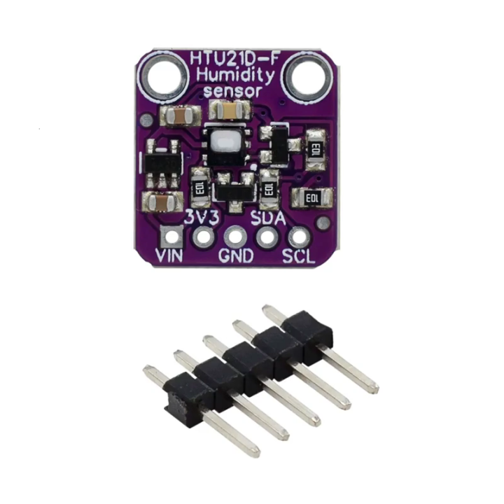 HTU21D F Digital Temperature and Humidity Sensorings Module with PCBs ...