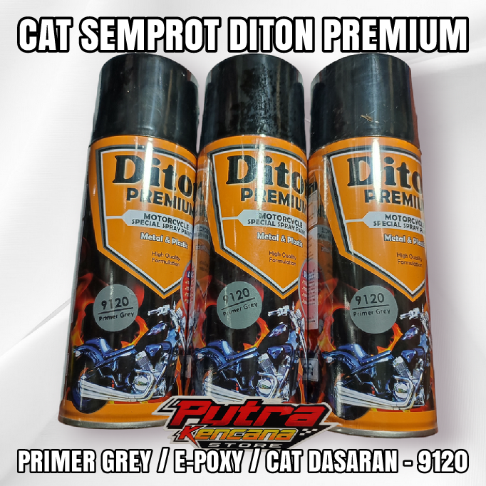 CAT SEMPROT DITON PREMIUM - PRIMER GREY / EPOXY / CAT DASAR / 9120 ...