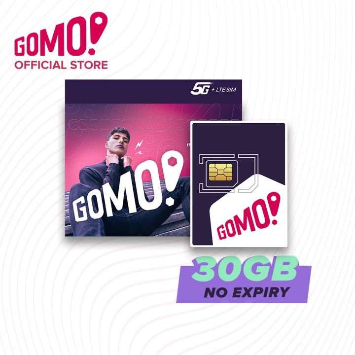 GOMO SIM with 30GB No Expiry Data | Lazada PH