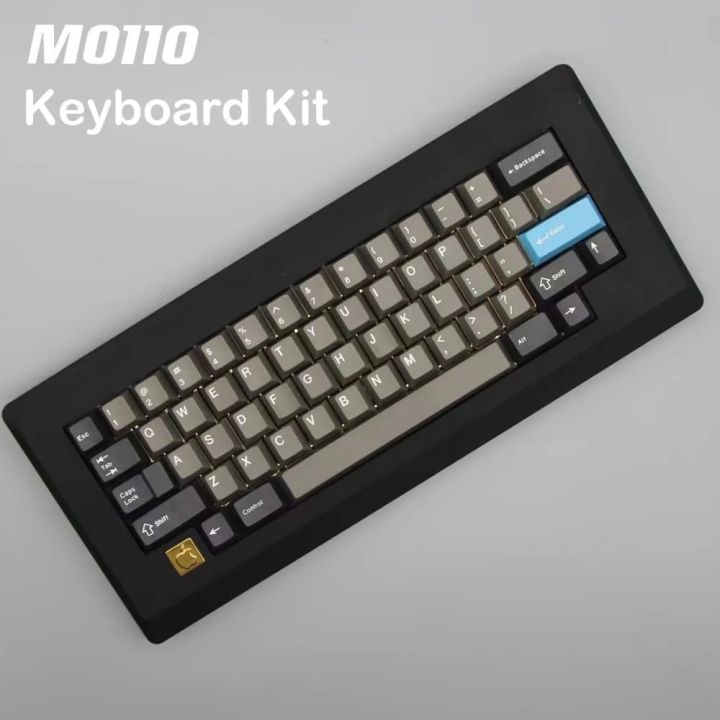Black/ Retro White M0110 Mechanical Keyboard Kit HHKB Layout ANSI ISO ...