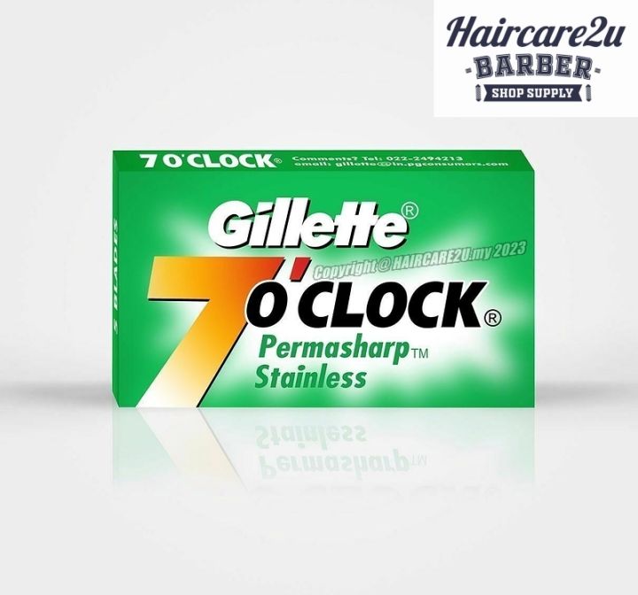 Gillette Wilkinson Sword Stainless Steel Double Edge Razor Blades | Lazada