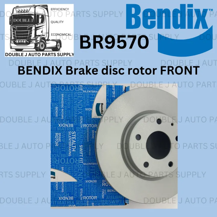 Genuine Bendix Front Brake Disc / Brek Disc Depan Mazda CX-5 KE/GH (2017–2023) & Mazda 6 (2017 ...