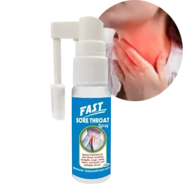 FAST-SORE THROAT SPRAY 30ml (Complete treatment for throat diseases ...